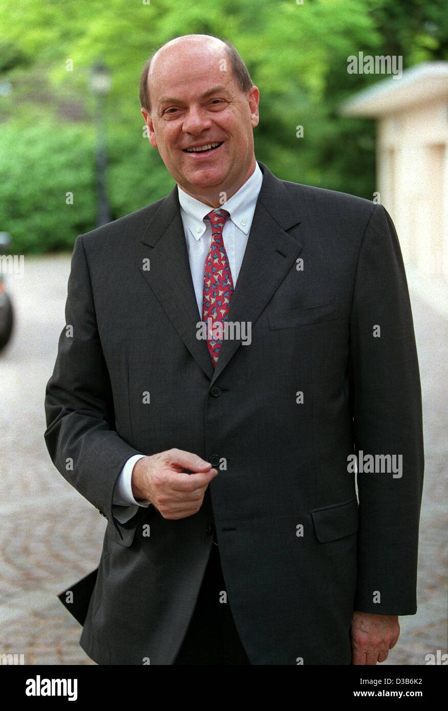 (dpa) - Juergen Strube, chairman of the German chemical group BASF ...