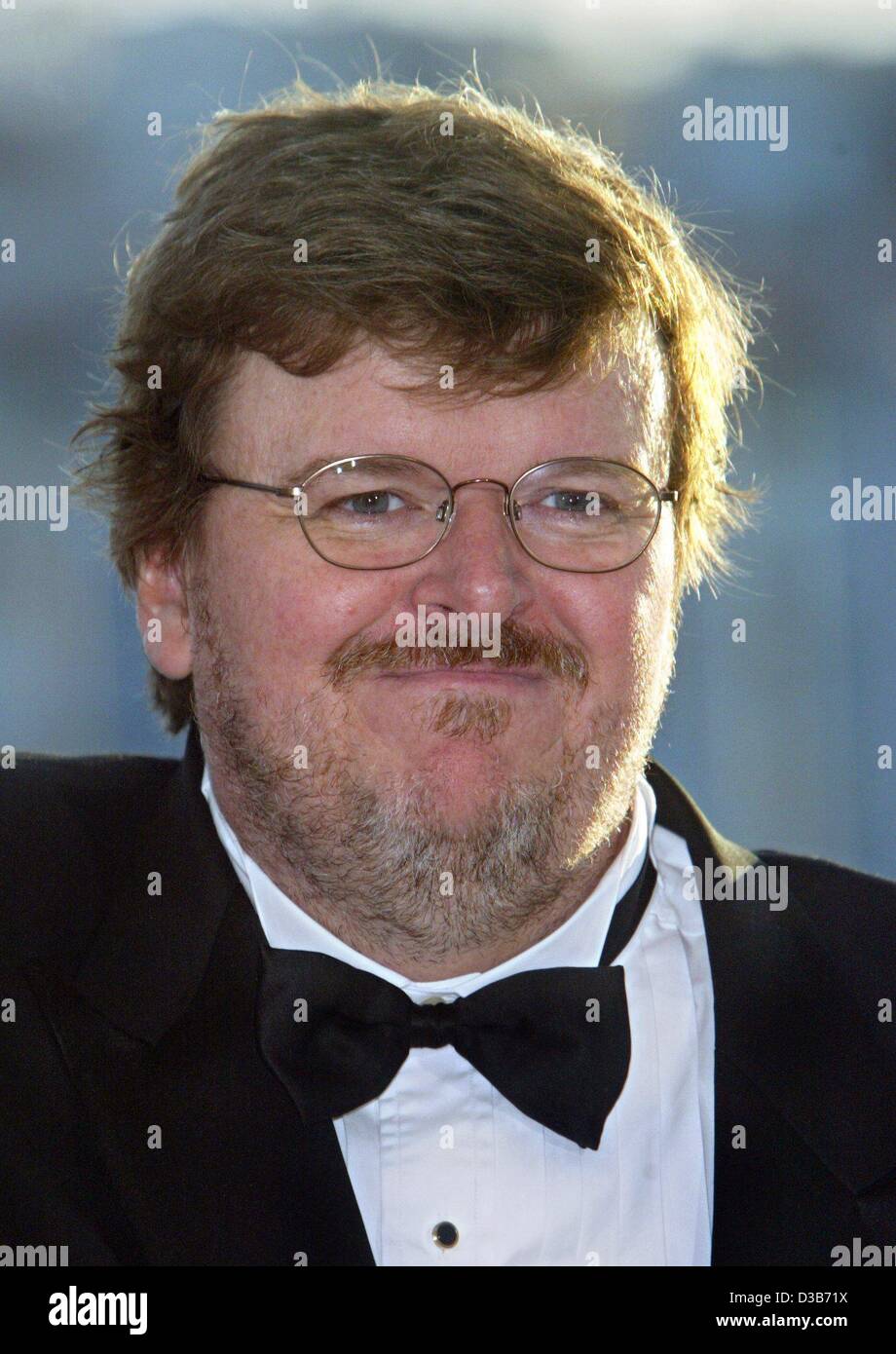 (dpa) - US director Michael Moore, pictured at the 55th International ...