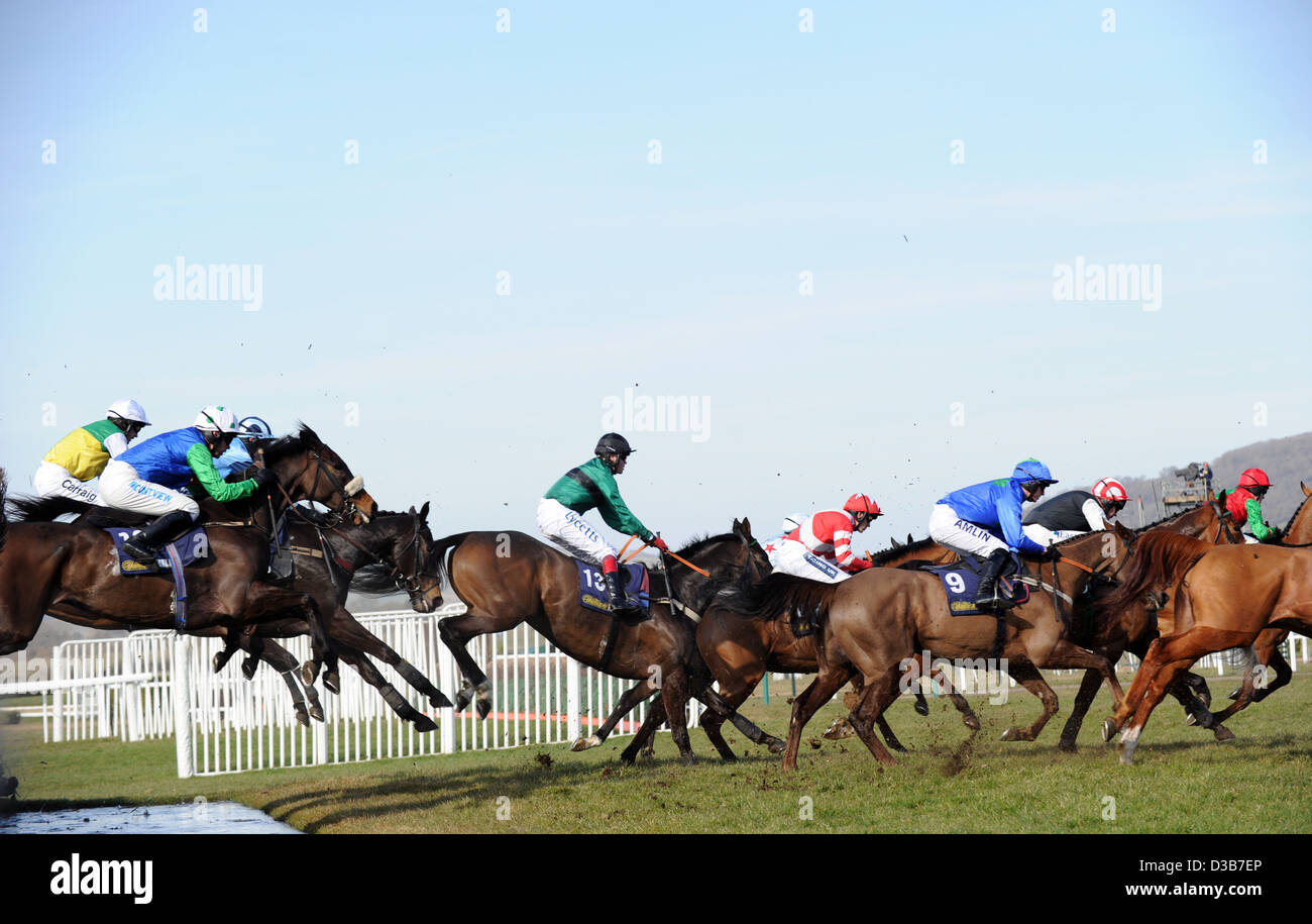 Horse racing fence hi-res stock photography and images - Alamy