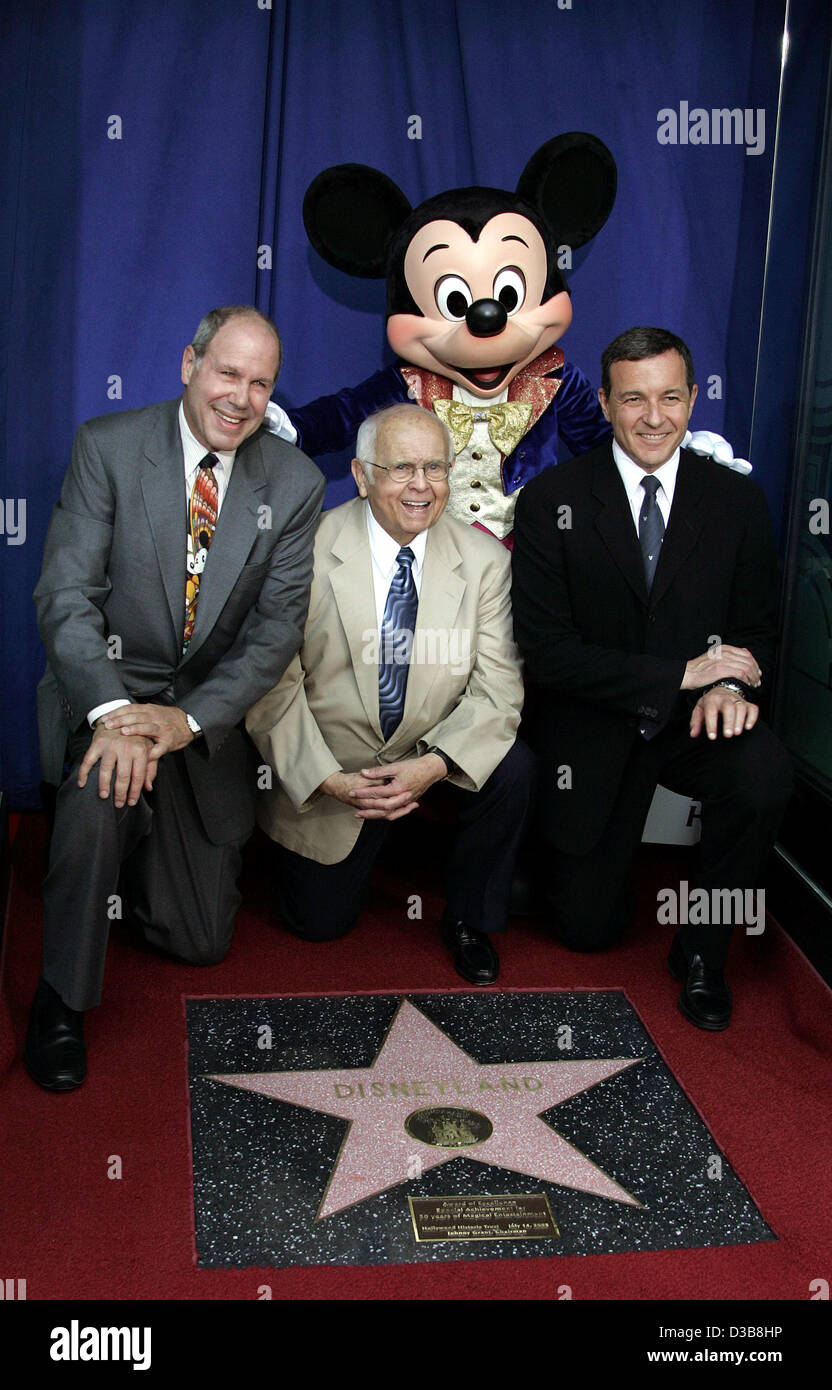 (dpa) - Present chairman of Disney corporation Michael Eisner, Honorary ...