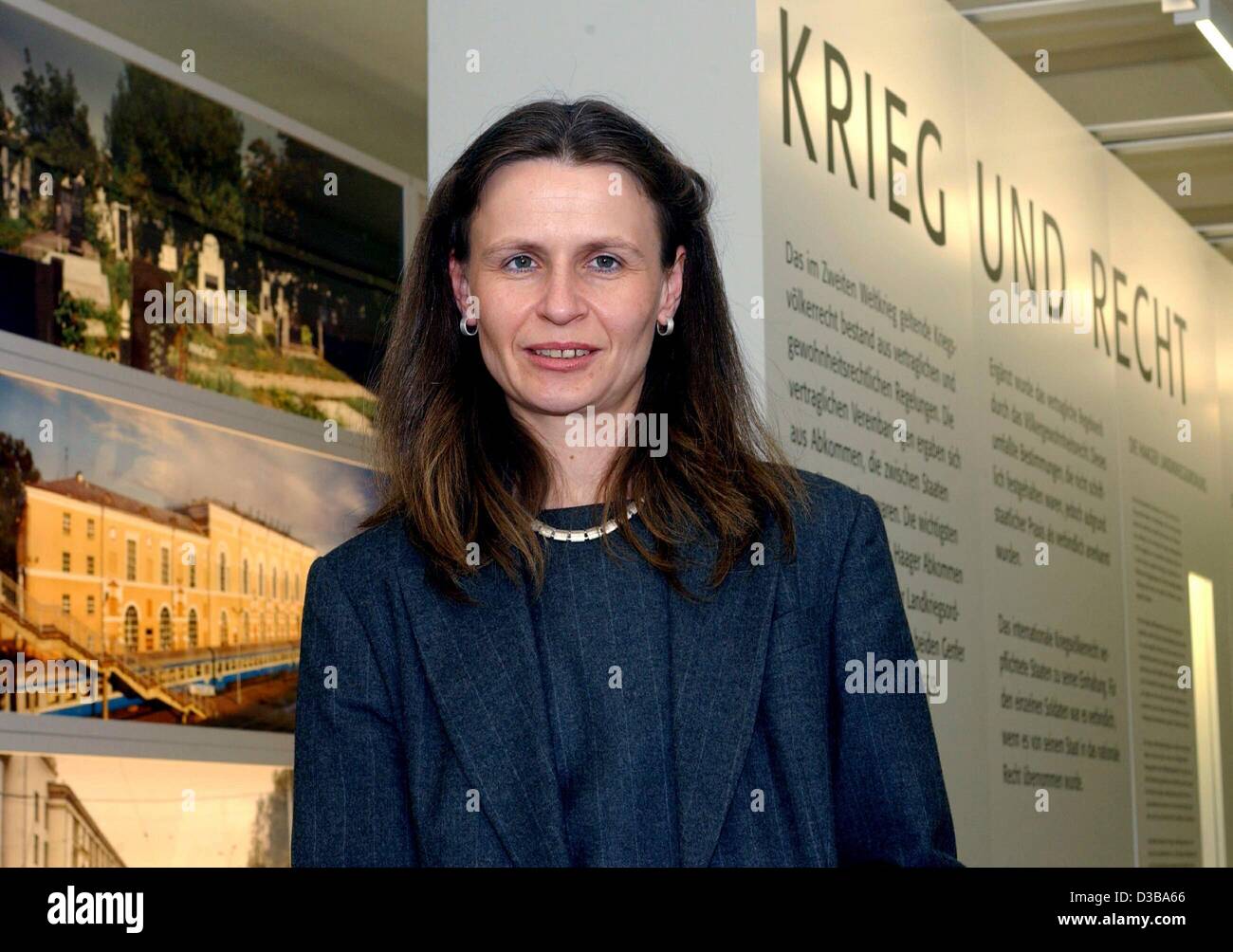 (dpa) - Ulrike Jureit, head of the revised exhibition on crimes of the ...