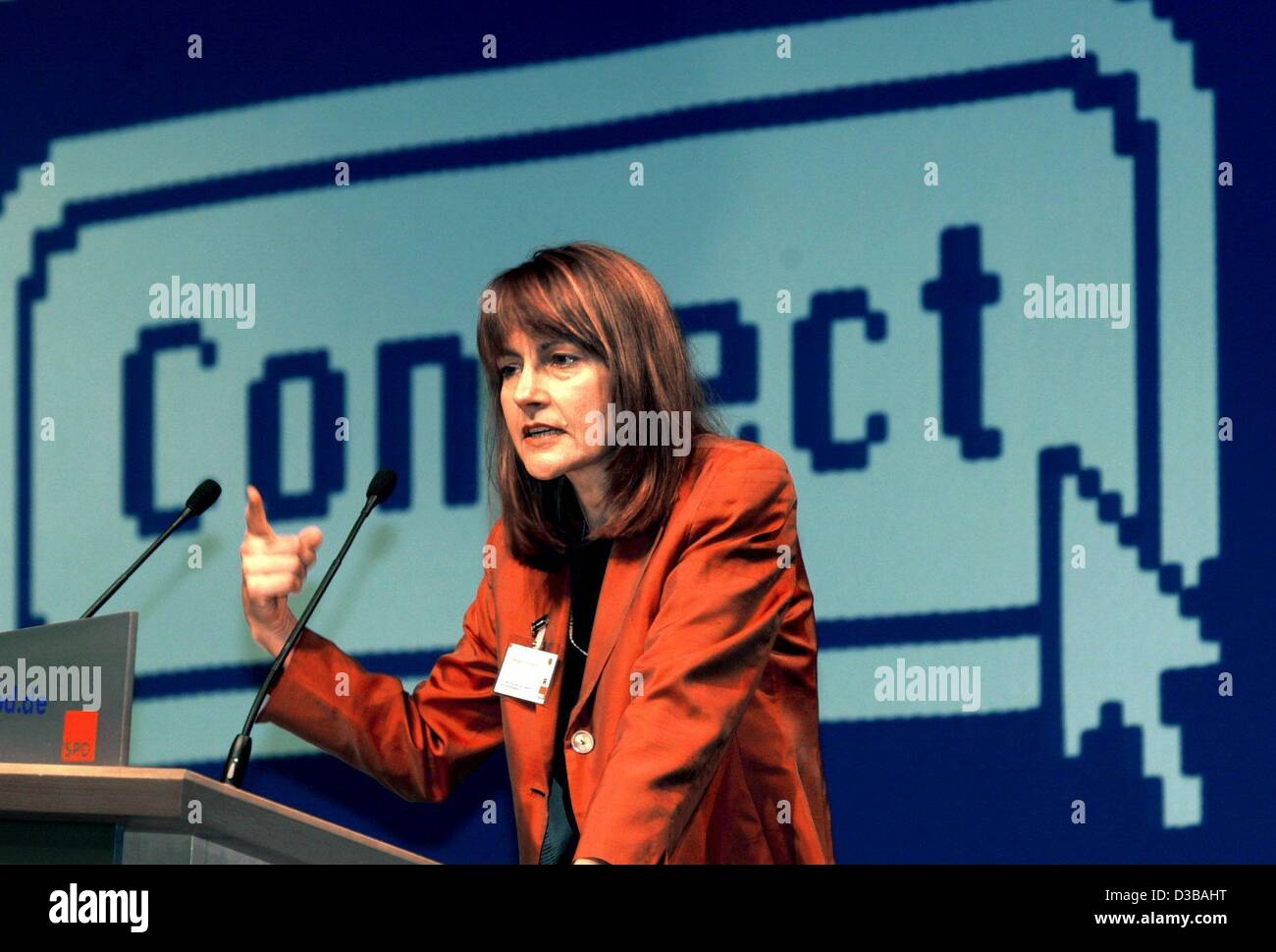 (dpa) - German Education Minister Edelgard Bulmahn of the Social ...