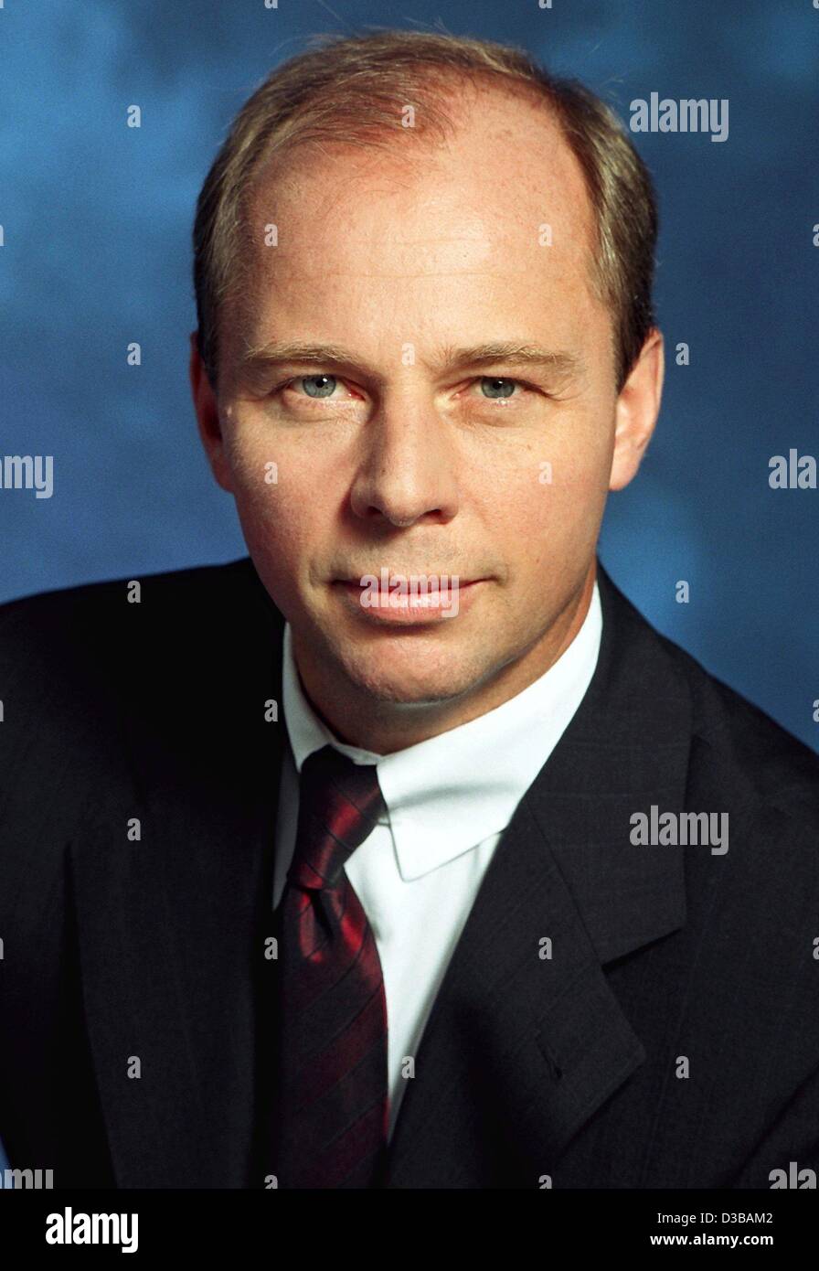 (dpa) - An undated picture shows Michael Heise, head of economics at ...