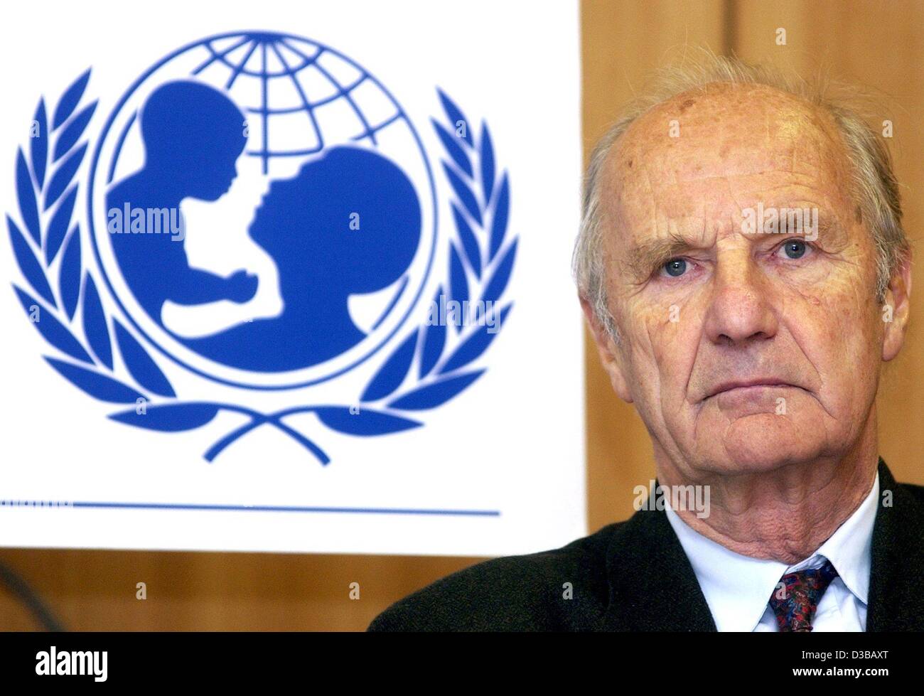 (dpa) - Reinhard Schlagintweit, Chairman of Unicef Germany, pictured at ...