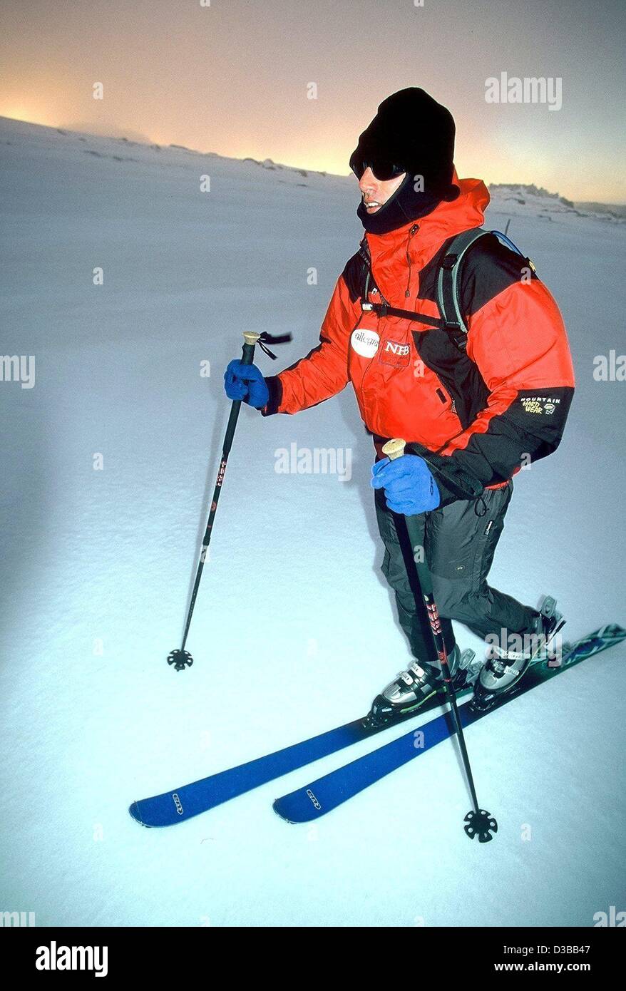 (dpa) - Blind mountaineer Erik Weihenmayer from Colorado/United States ... (dpa) - Blind mountaineer Erik Weihenmayer from Colorado/United States ...