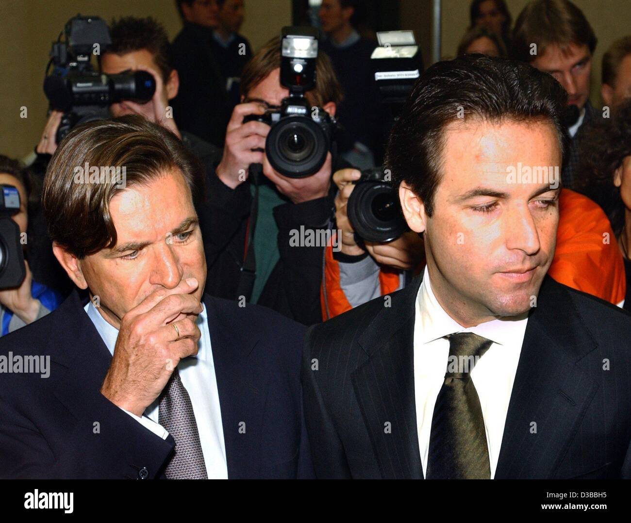 (dpa) - The ex-chairmen of the media corporation EM.TV, the brothers ...