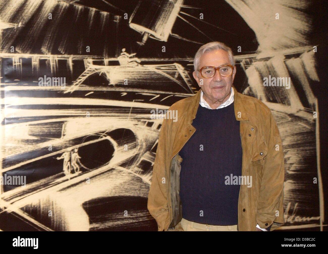 (dpa) - The set designer Ken Adam appears at the opening of his ...