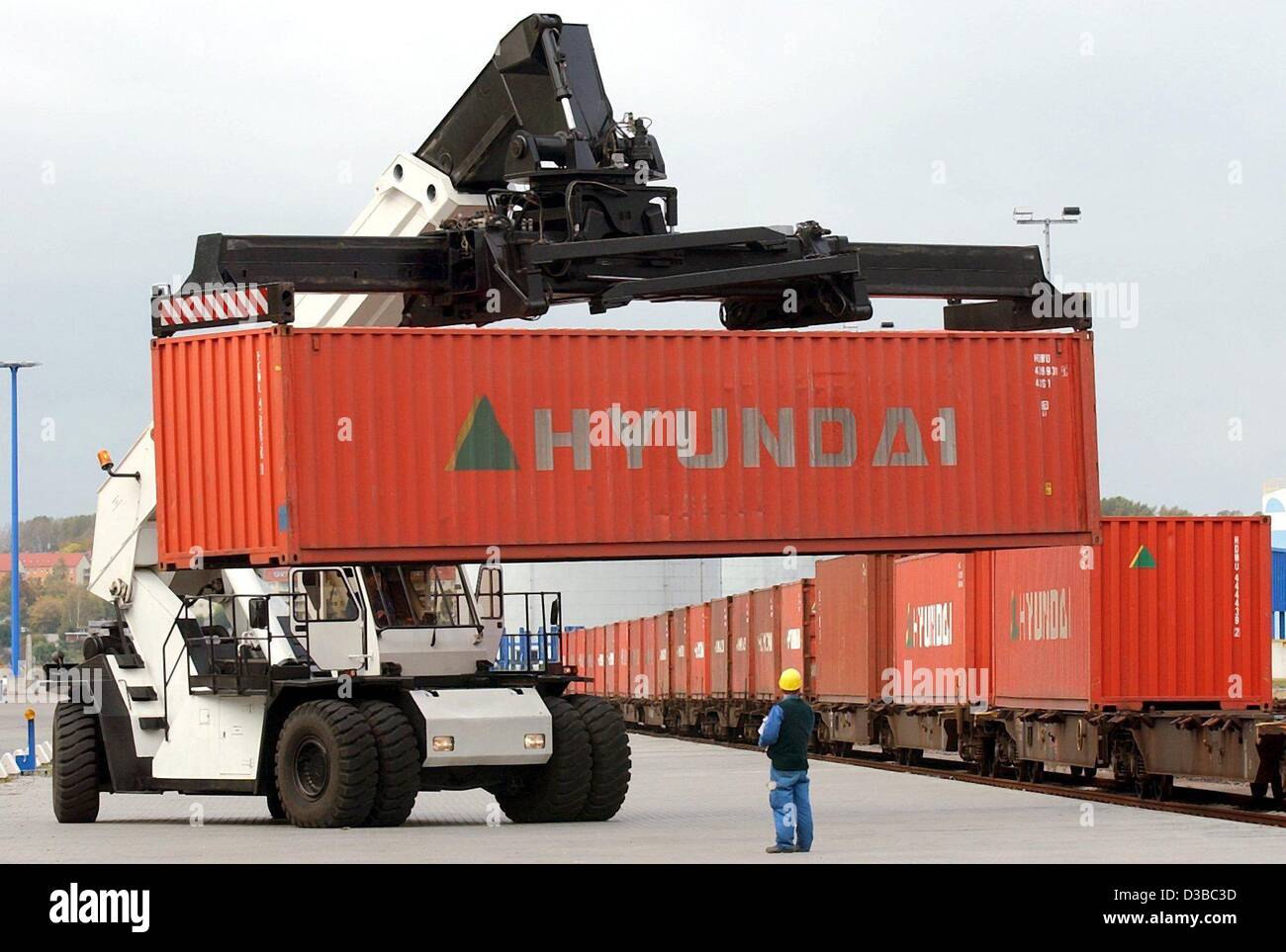 Economy business finance ebf transport cargo container loading ship ...