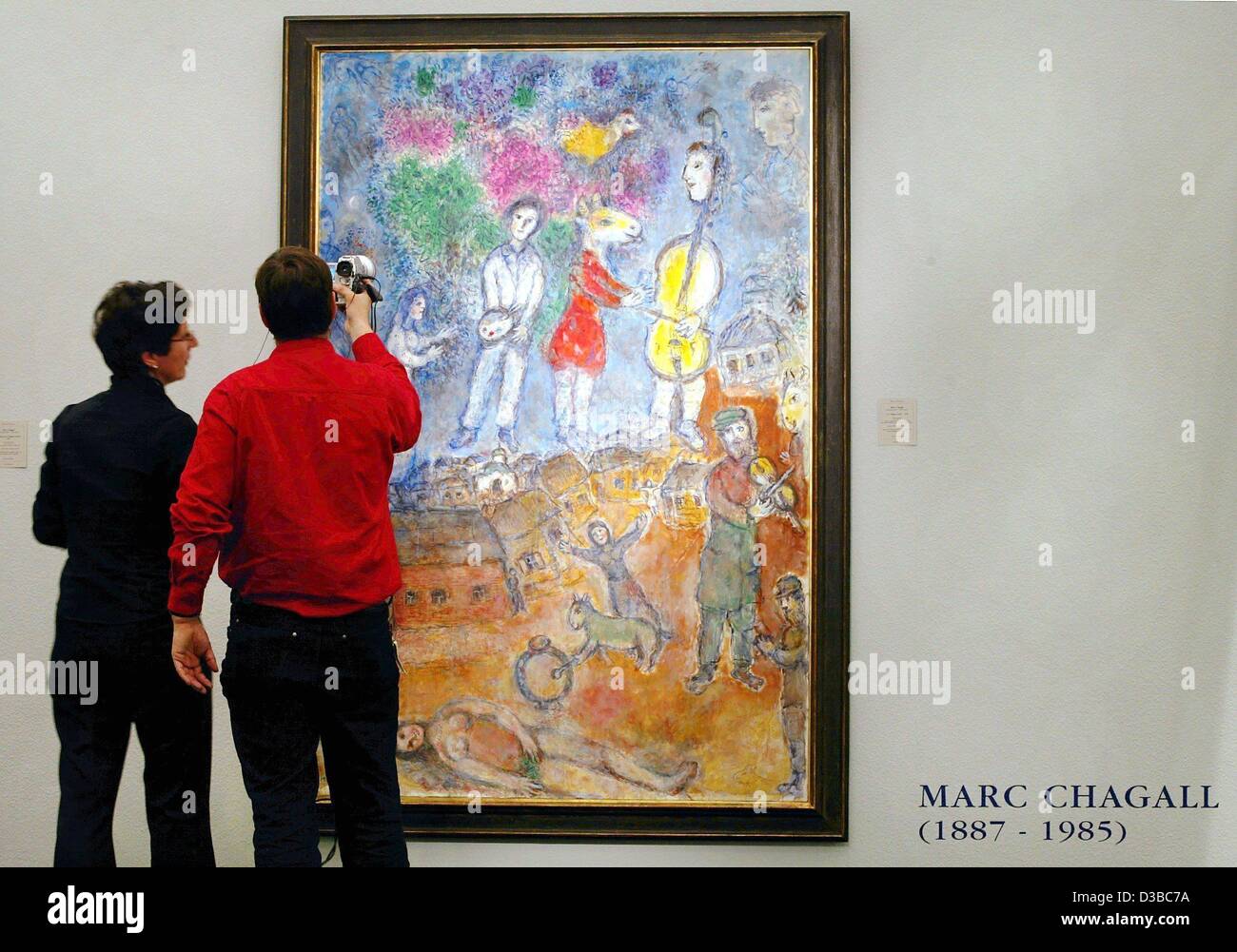 (dpa) - Two journalists are taking a close look at Marc Chagall's ...