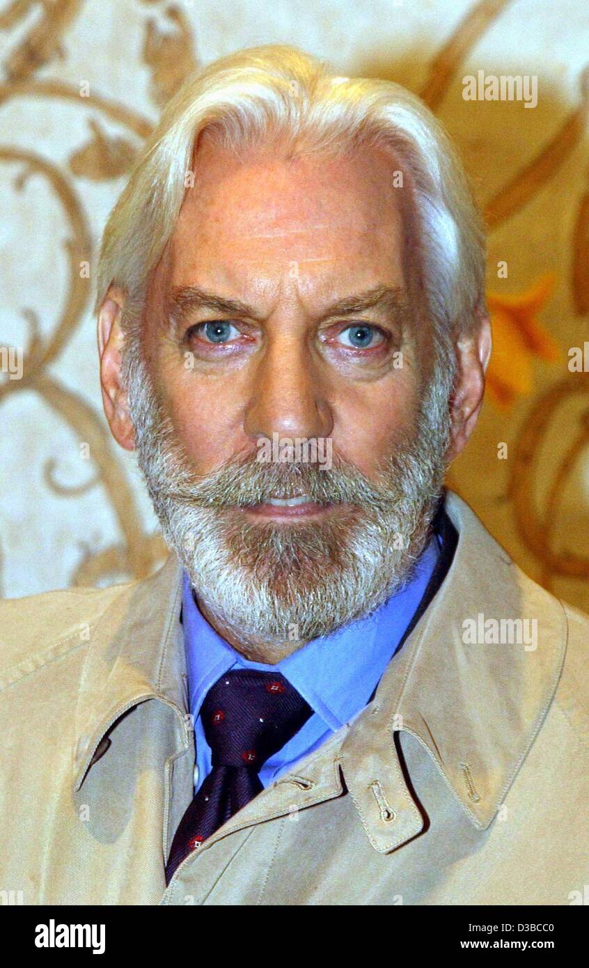 (dpa) - Canadian actor Donald Sutherland ('The Dirty Dozen', 'Don't ...