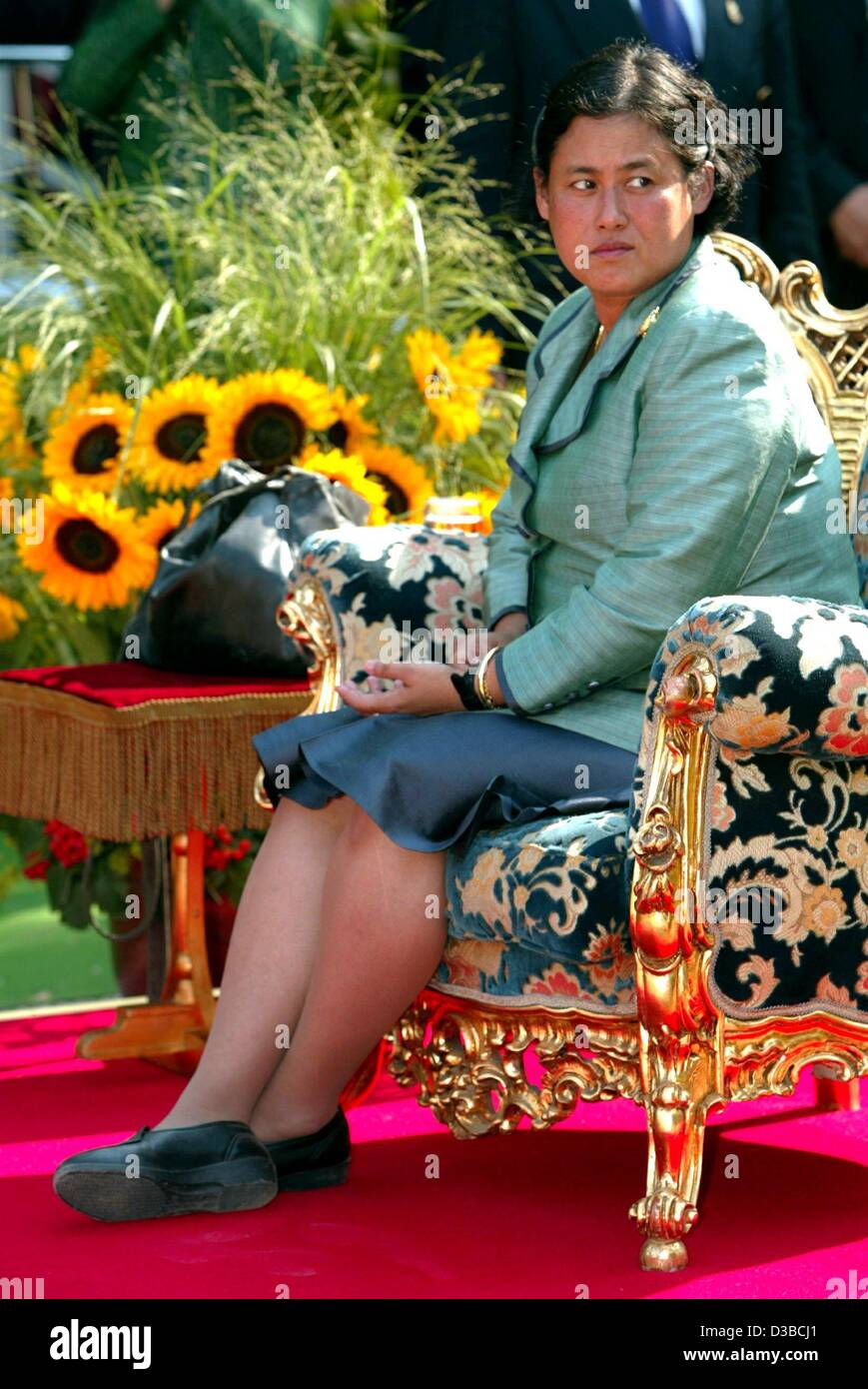 (dpa) - The Thai crown princess Maha Chakri Sirindhorn pictured during ...