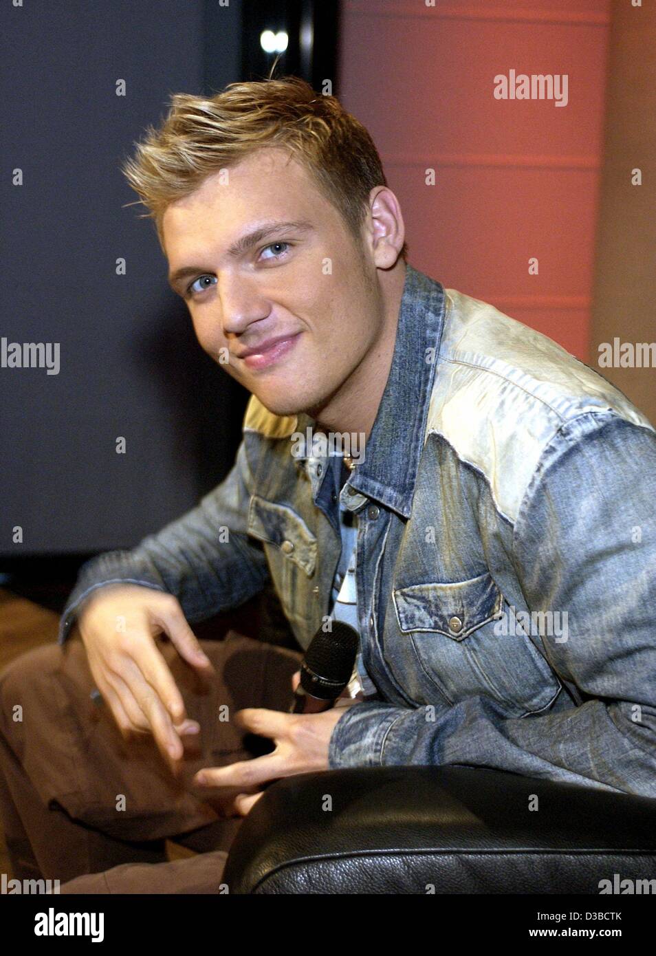 (dpa) - Nick Carter, US pop singer of the group 'Backstreet Boys ...