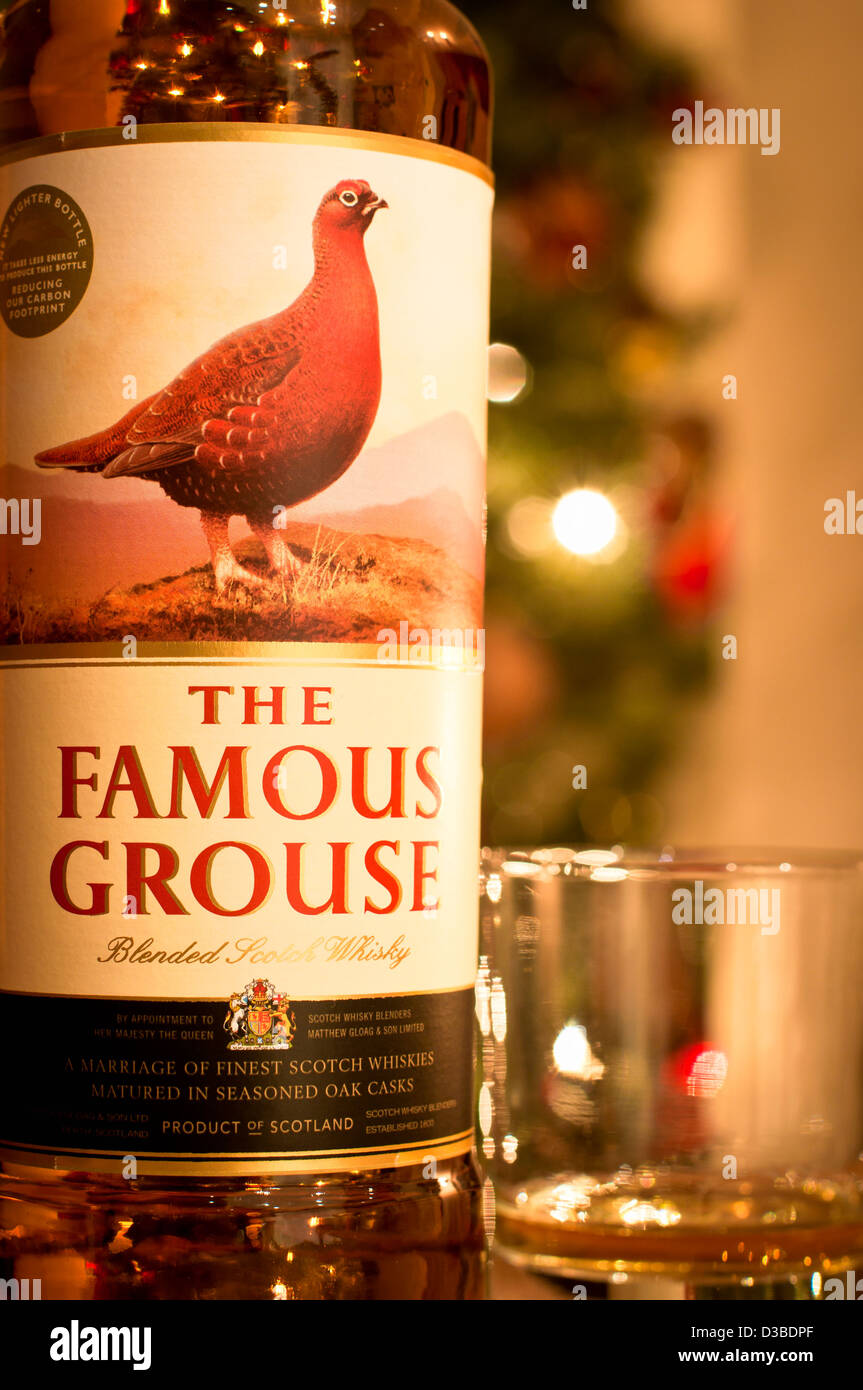 A bottle of Grouse Stock Photo - Alamy