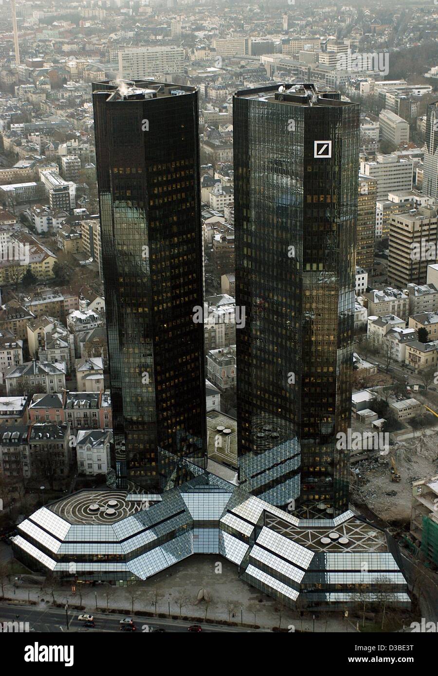 Deutsche bank twin towers hi-res stock photography and images - Alamy