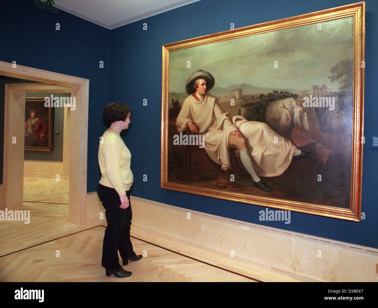 The young johann wolfgang von goethe hi-res stock photography and ...