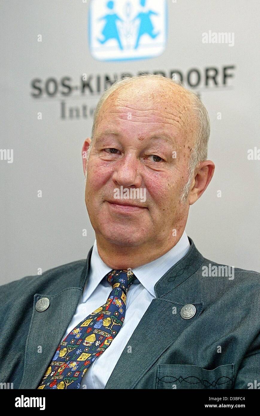 (dpa) - Helmut Kutin, President of SOS Children's Village International ...