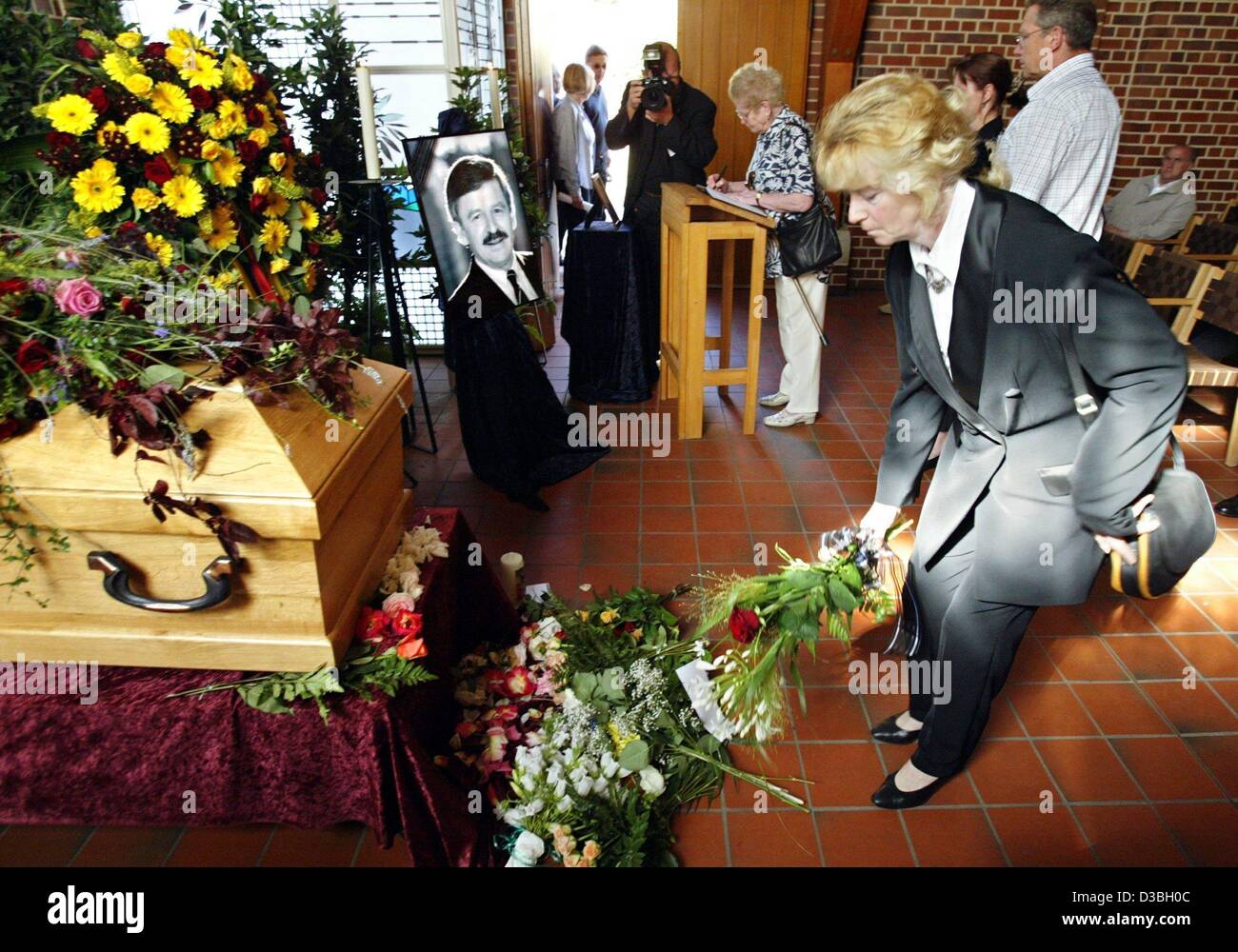Woman In Casket Top View