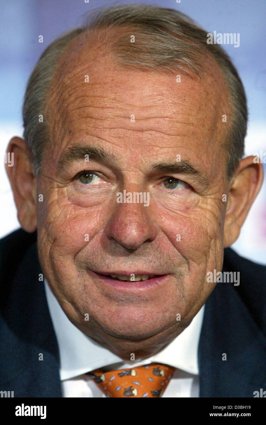 (dpa) - Wilfried Sauerland, German boxing promoter, pictured during a ...