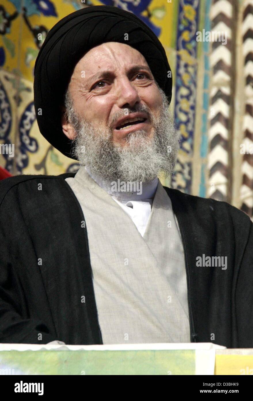 (dpa) - Ayatollah Mohammed Baqer al-Hakim, leader of Iraq's largest ...