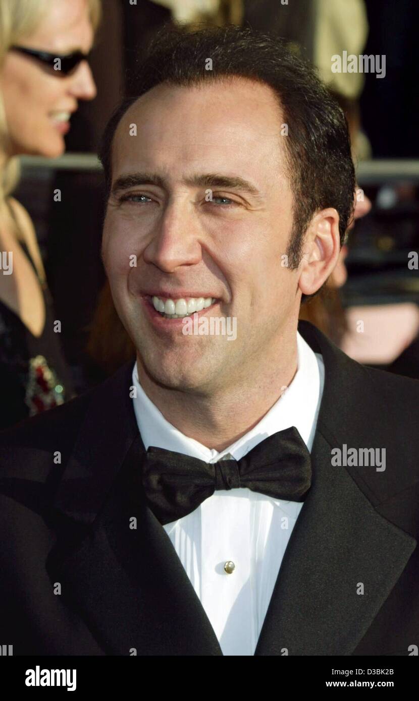 (dpa) - The US actor Nicolas Cage ('Adaptation', 'The Rock', 'Face Off ...