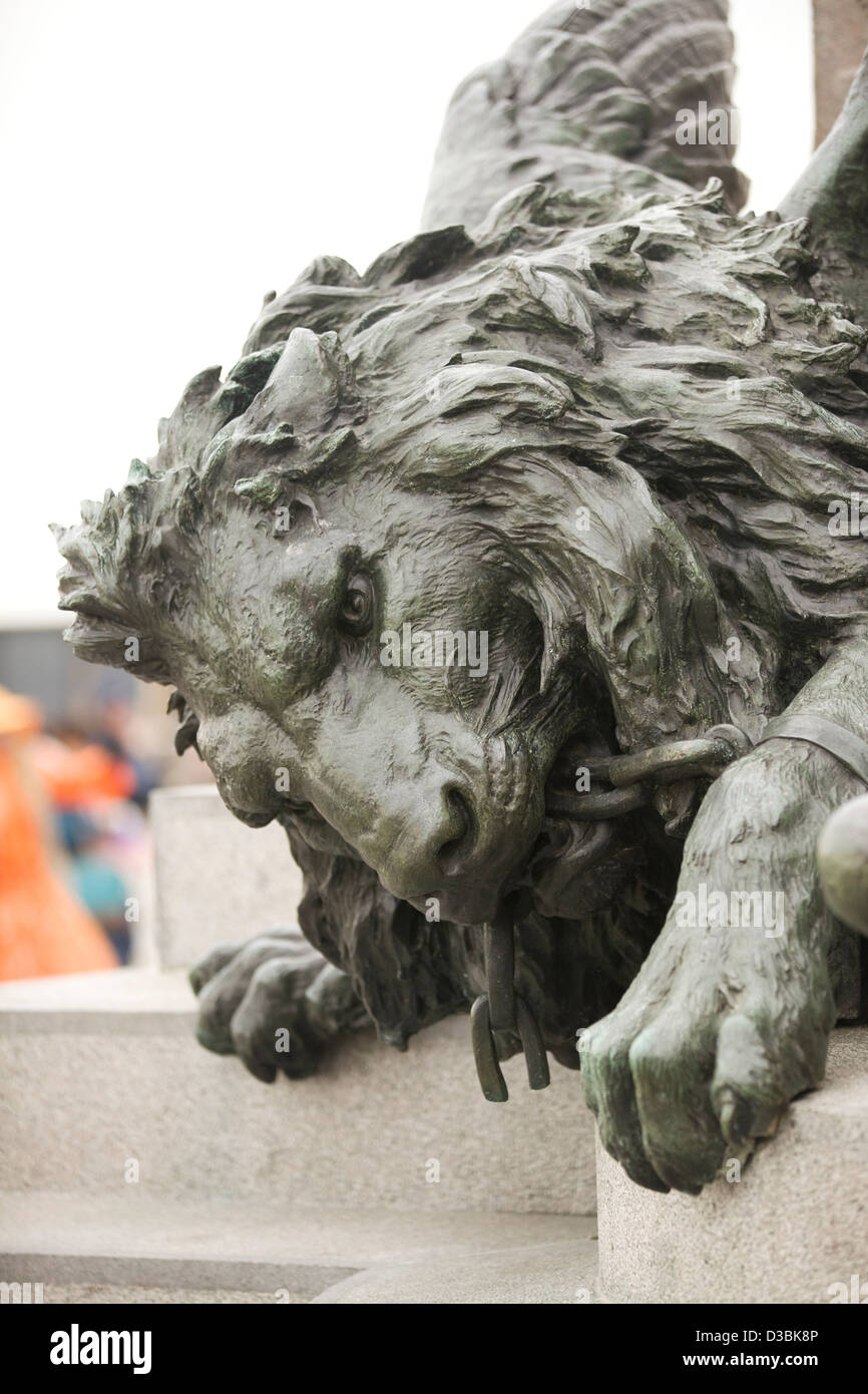 winged Lion of Saint Mark Sculpture Stock Photo - Alamy