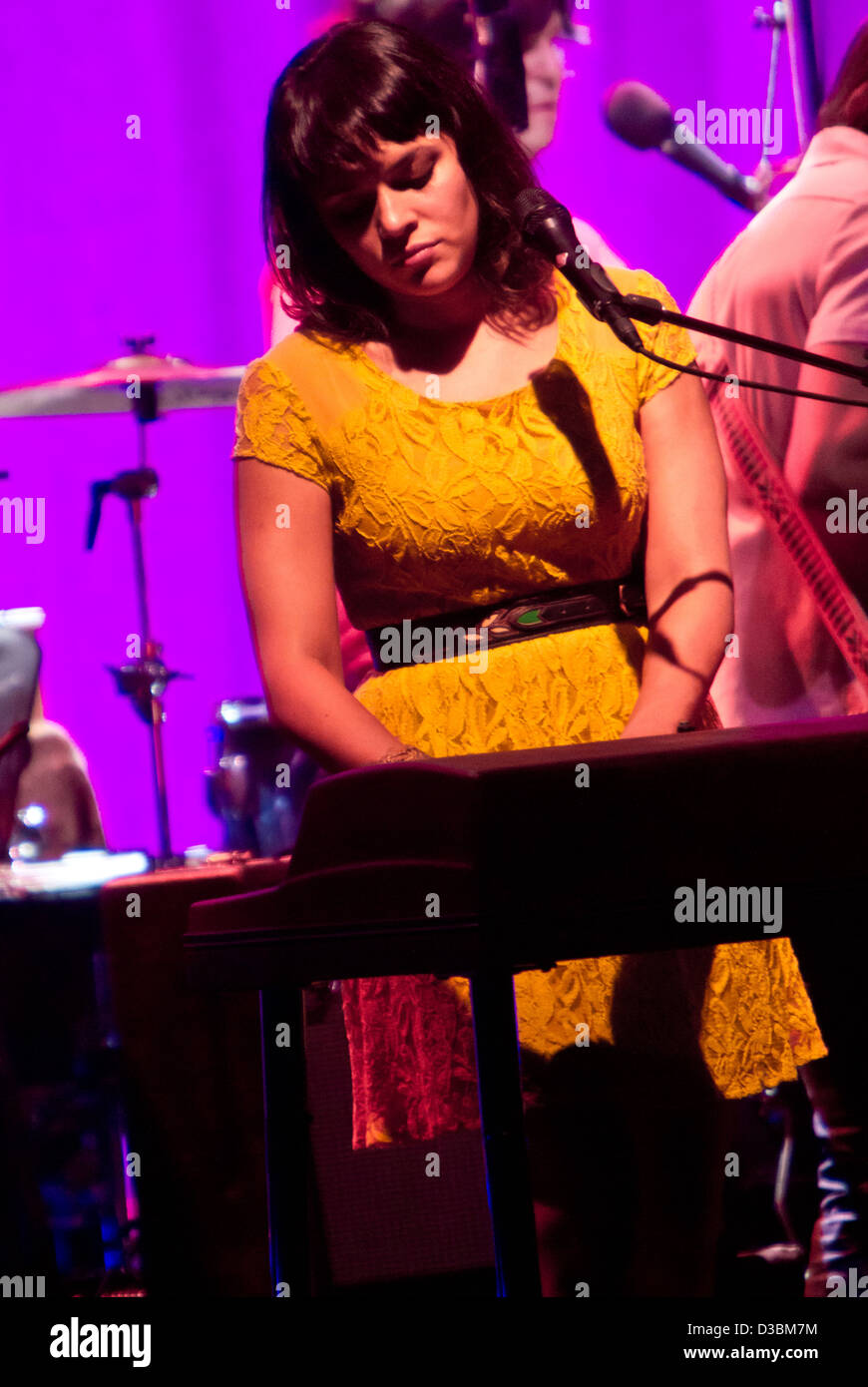 September 18, 2012 - Norah Jones performing live at the Teatro Degli ...