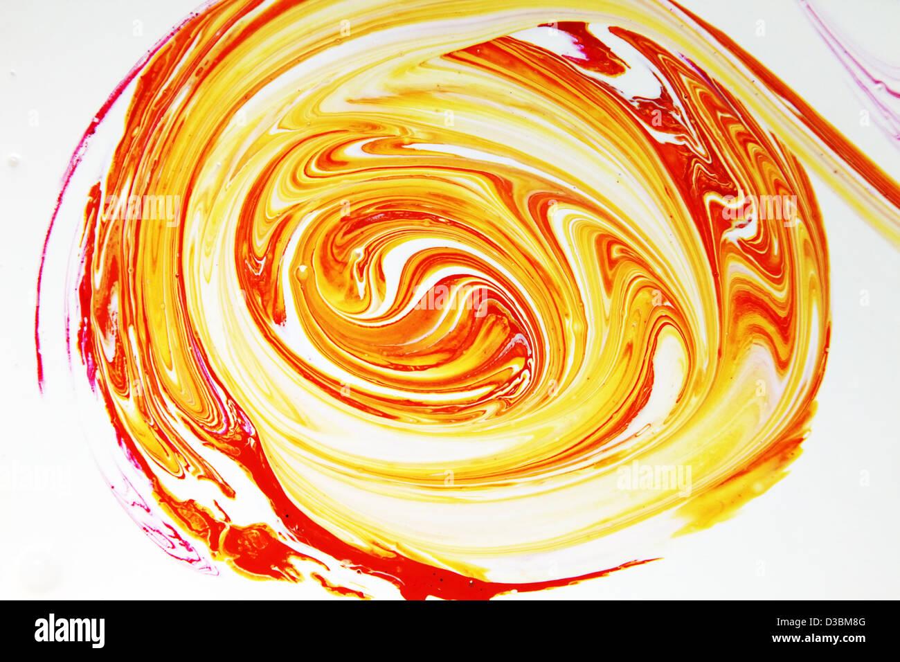 Yellow paint splodge hi-res stock photography and images - Alamy