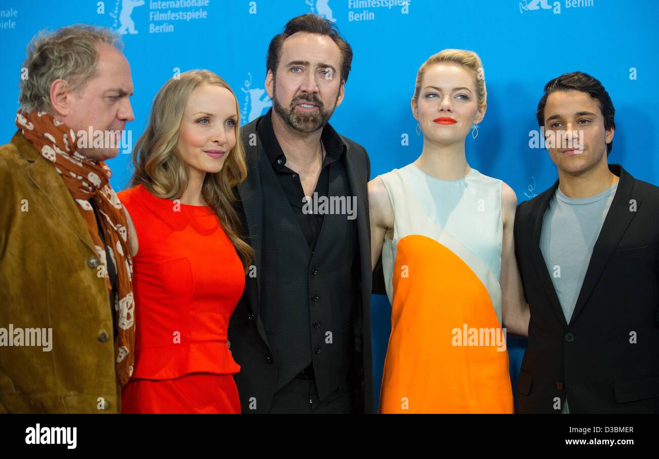 Us nicolas cage emma stone hi-res stock photography and images - Alamy