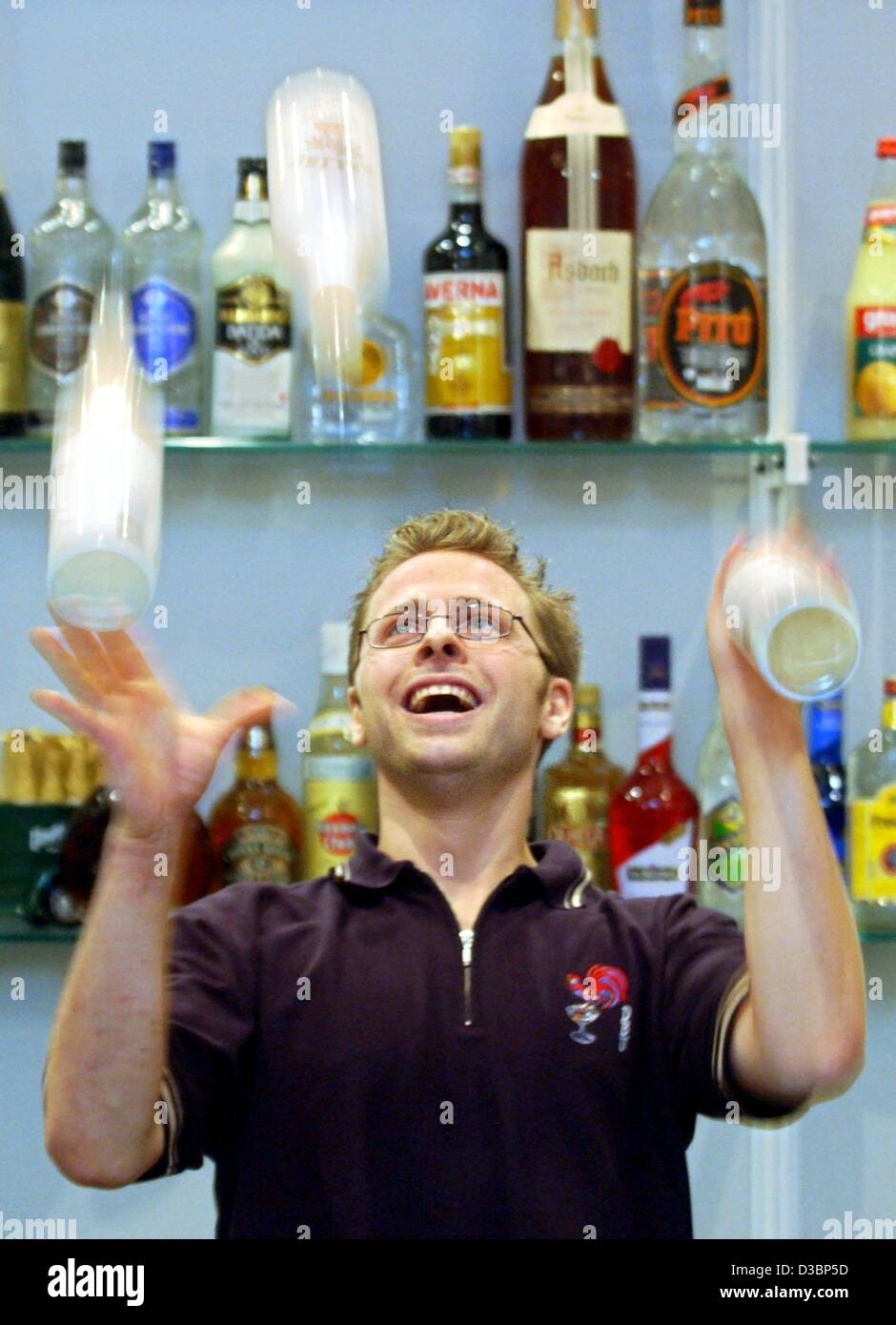 Arts culture entertainment ace entertainment juggling cocktail bottles ...