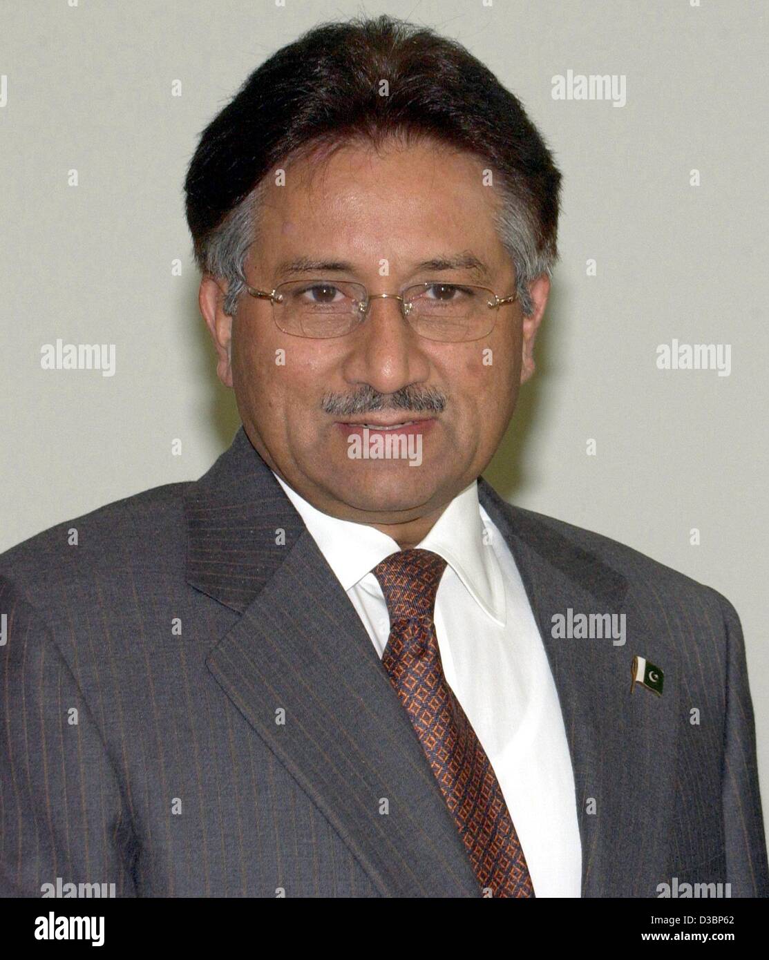(dpa) - General Pervez Musharraf, President of Pakistan, pictured in ...