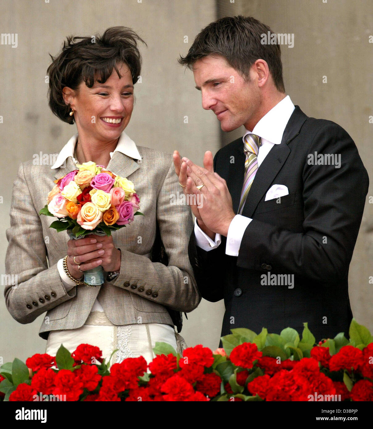(dpa files) - Princess Marilene and Prince Maurits of the Netherlands ...