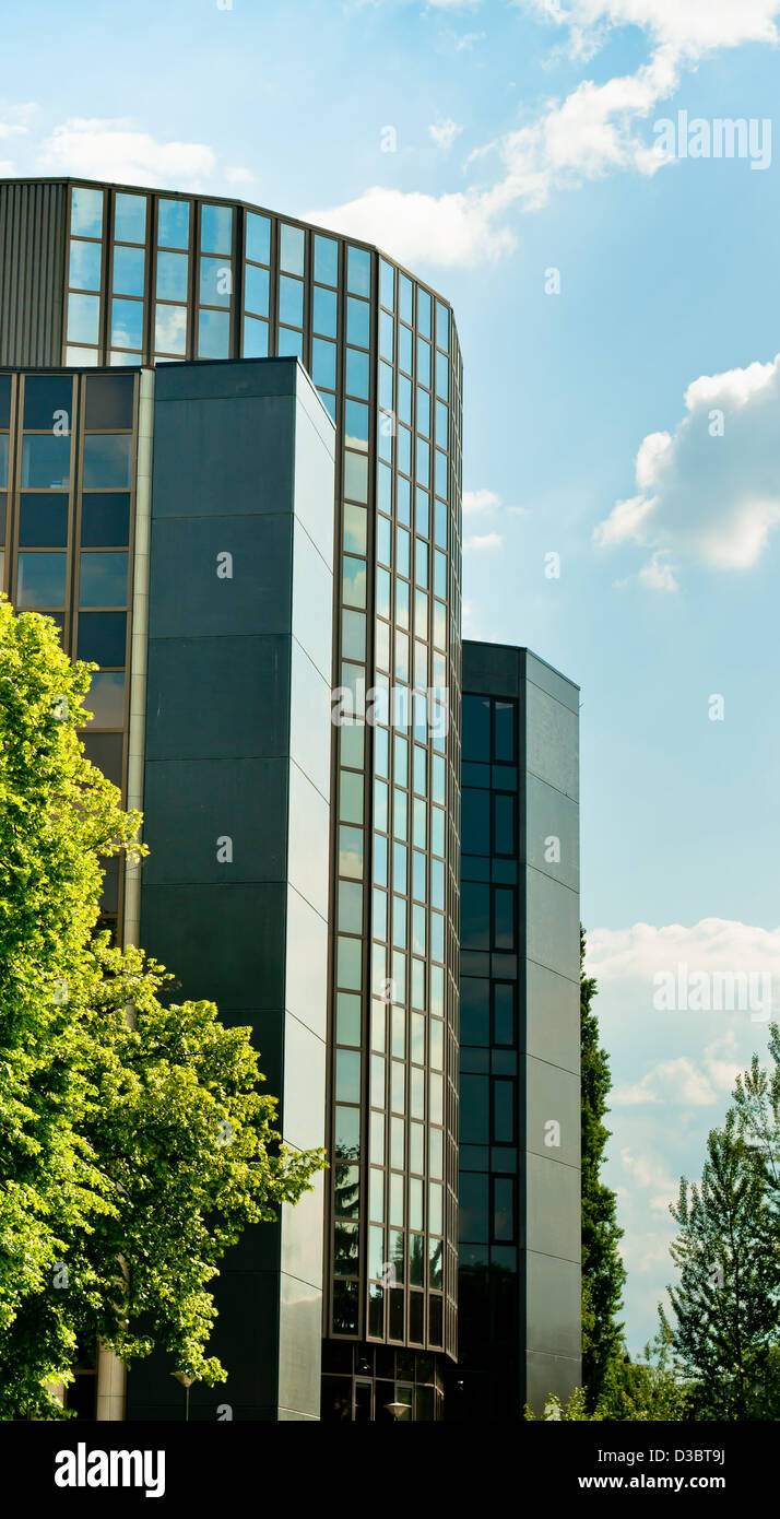 Contemporary, Front View, Skyscraper, Building Exterior, Travel ...