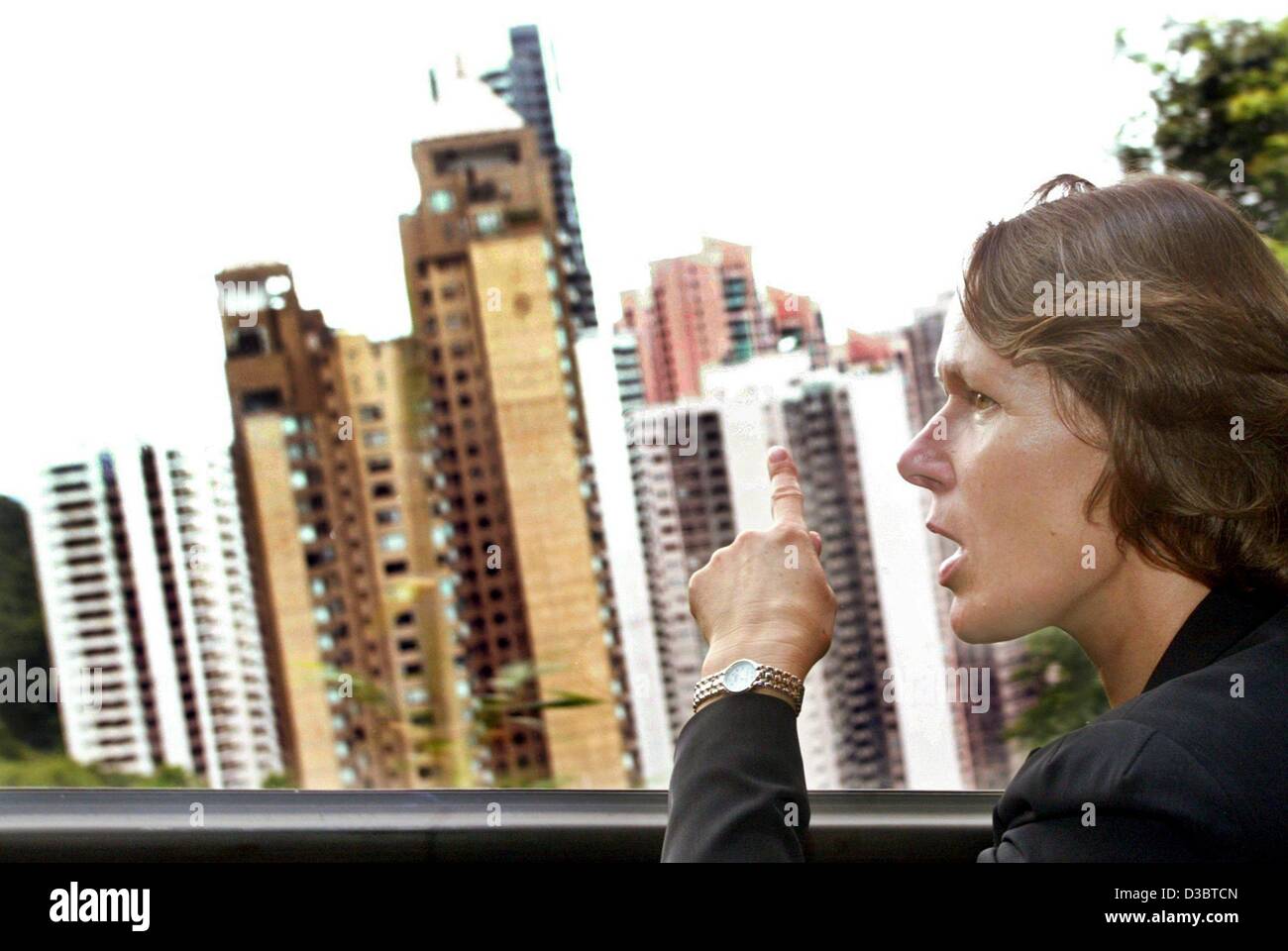 (dpa) - Christina Rau, the wife of the German President, looks ...