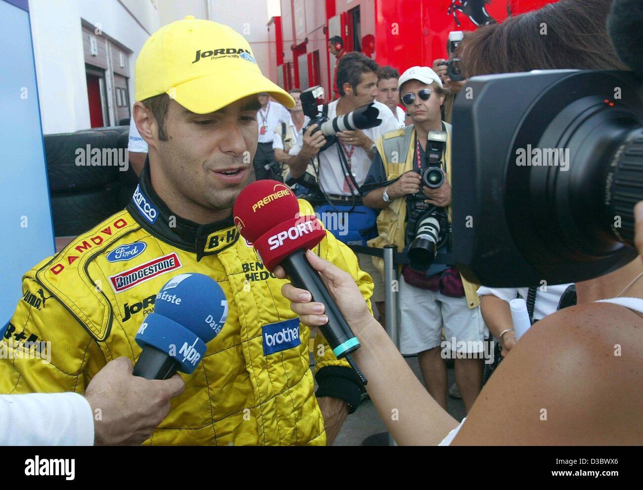 (dpa) - Hungarian formula one newcomer Zsolt Baumgartner of the team ...