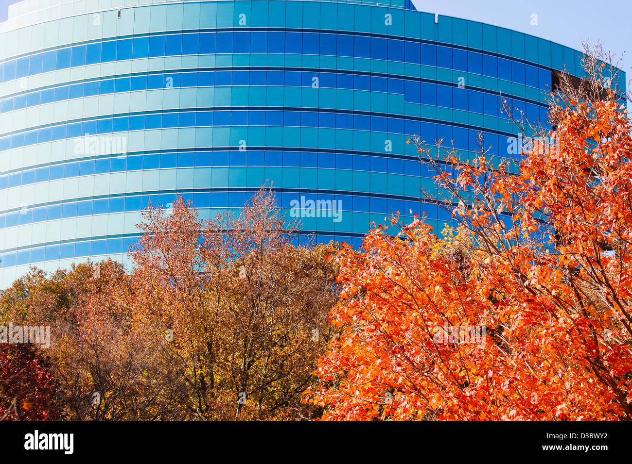 Curved office building hi-res stock photography and images - Alamy