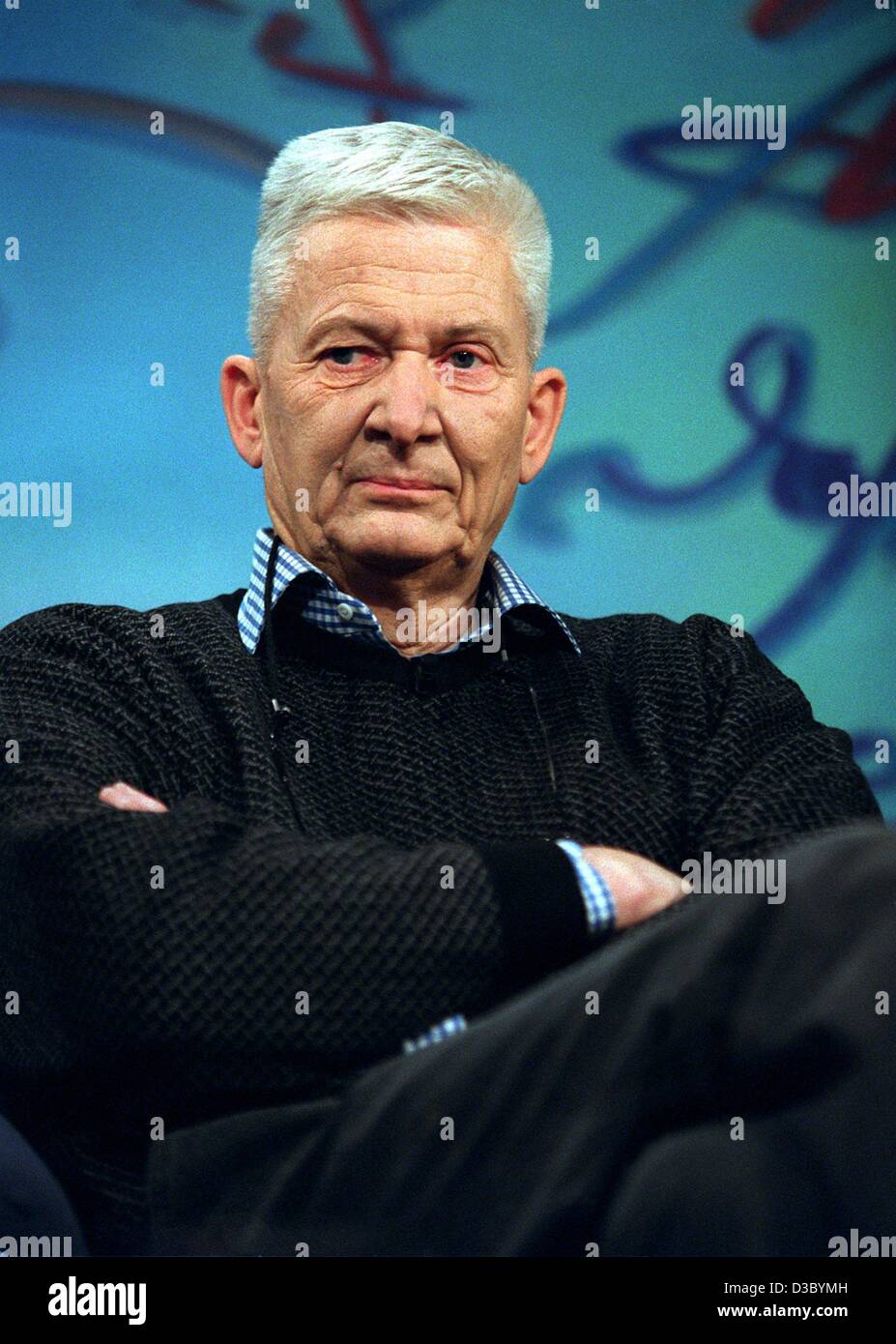 (dpa) - Swedish author Per Olov Enquist pictured in Mainz, Germany ...