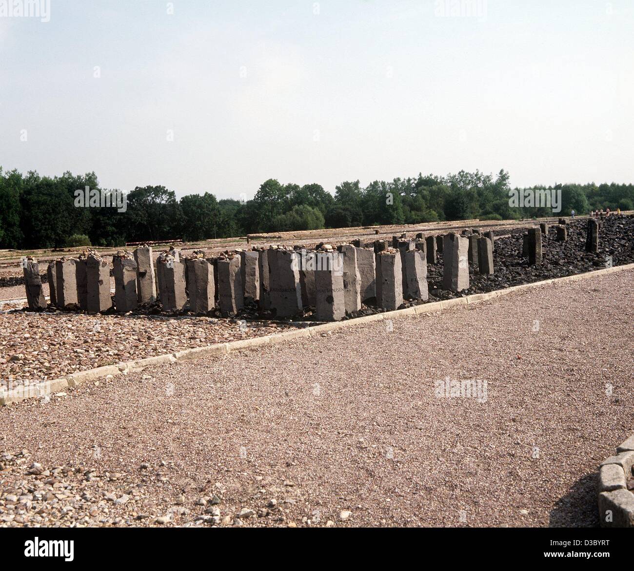 (dpa files) - Black basalt stones form the memorial for the killed ...