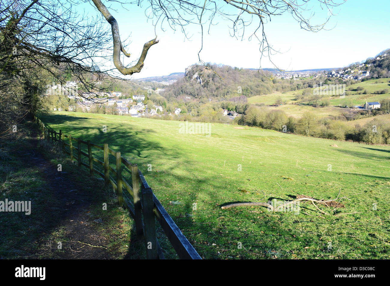 The Hills of Matlock Stock Photo - Alamy