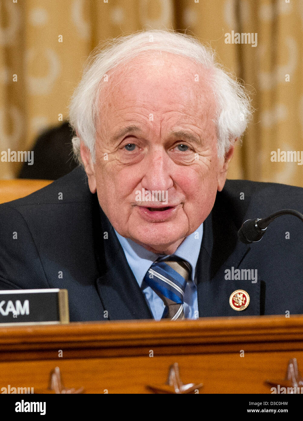 Wahsinton D.C.,U.S. 14th Feb, 2013. United States Representative Sander ...