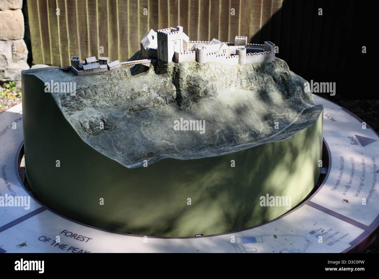 Model of the castle grounds hi-res stock photography and images - Alamy