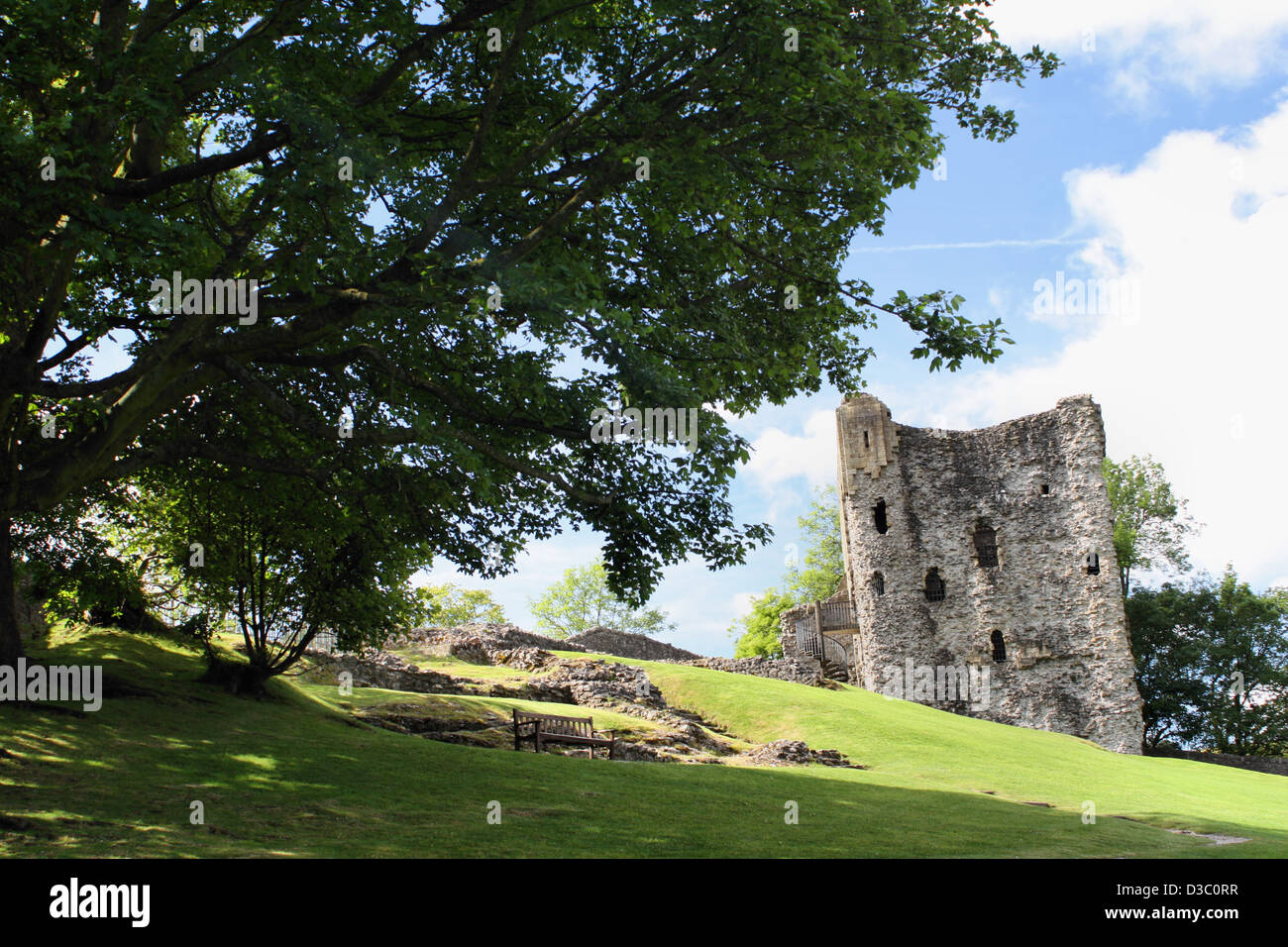 Peveril castle hi-res stock photography and images - Alamy