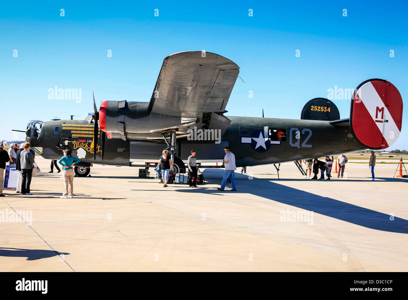 B24 Consolidated Liberator ww2 bomber plane Stock Photo - Alamy