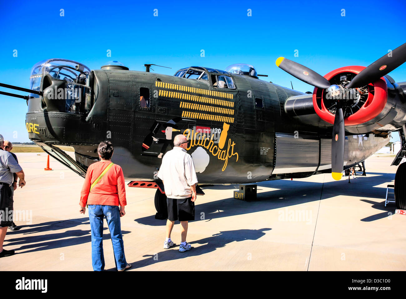 B24 Consolidated Liberator ww2 bomber plane Stock Photo - Alamy