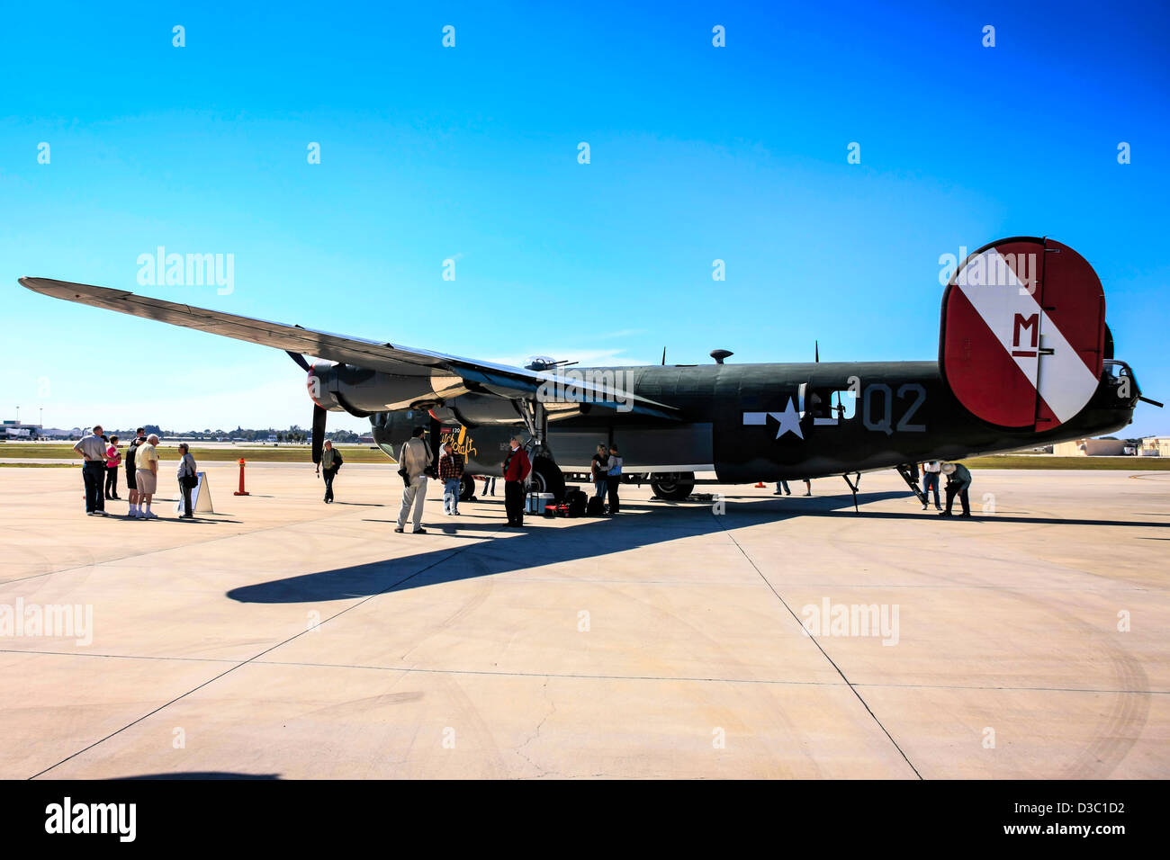 B24 Consolidated Liberator ww2 bomber plane Stock Photo - Alamy