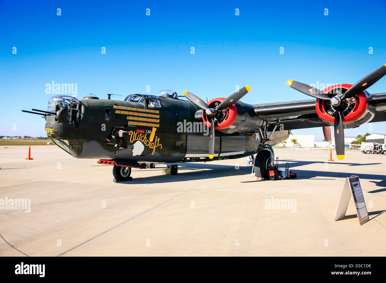 B24 Consolidated Liberator ww2 bomber plane Stock Photo - Alamy