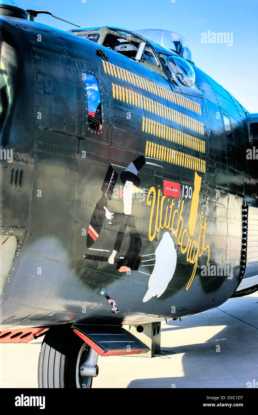 B24 Consolidated Liberator ww2 bomber plane Stock Photo - Alamy