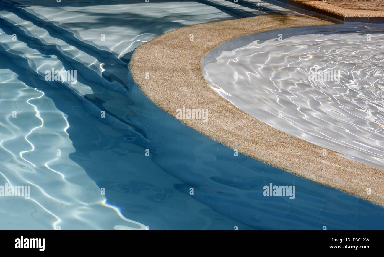 Swimming pool with transparent water Stock Photo - Alamy