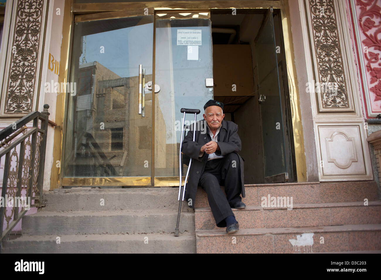 Crippled man hi-res stock photography and images - Alamy