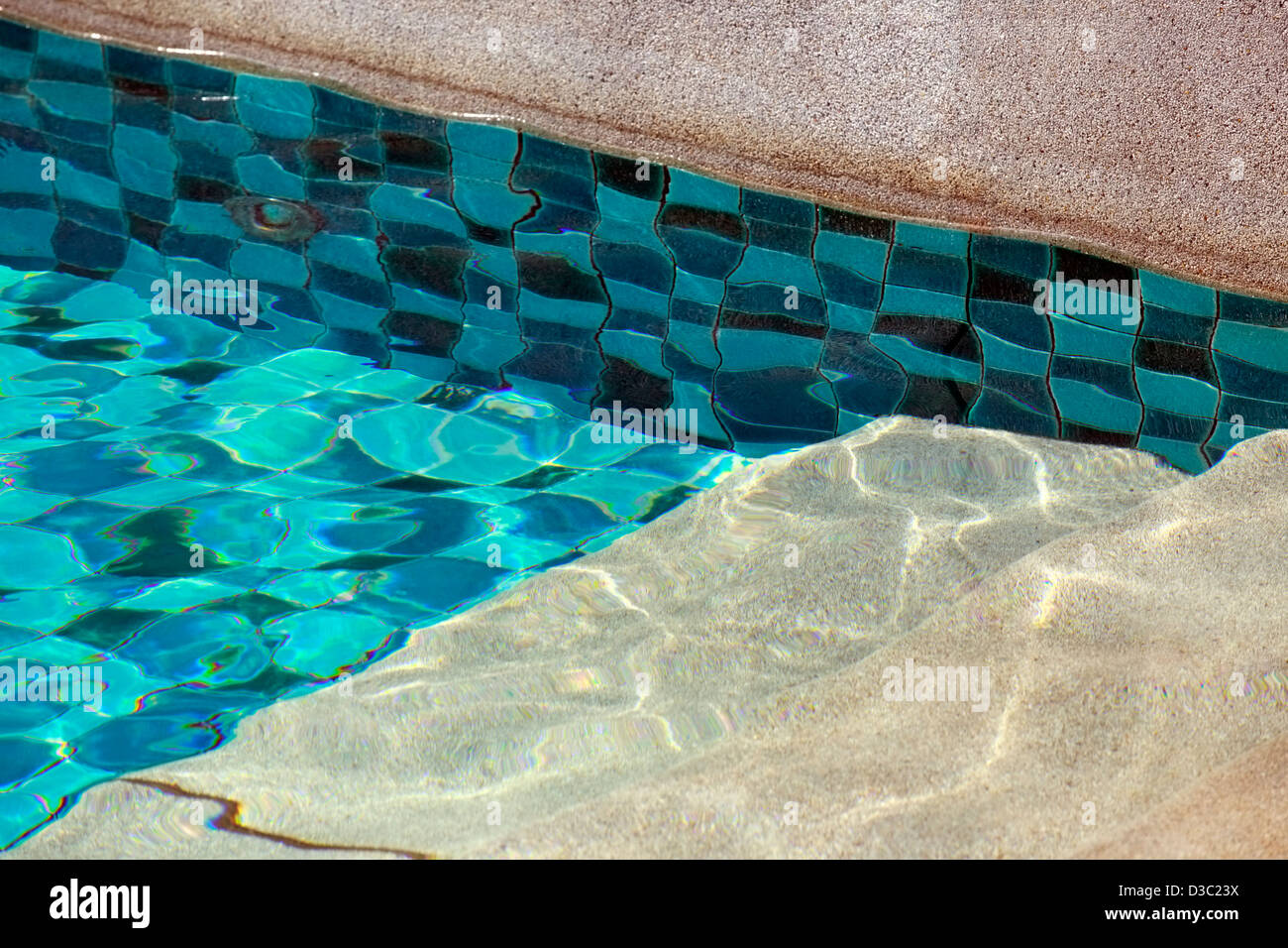 Swimming pool with transparent water Stock Photo - Alamy