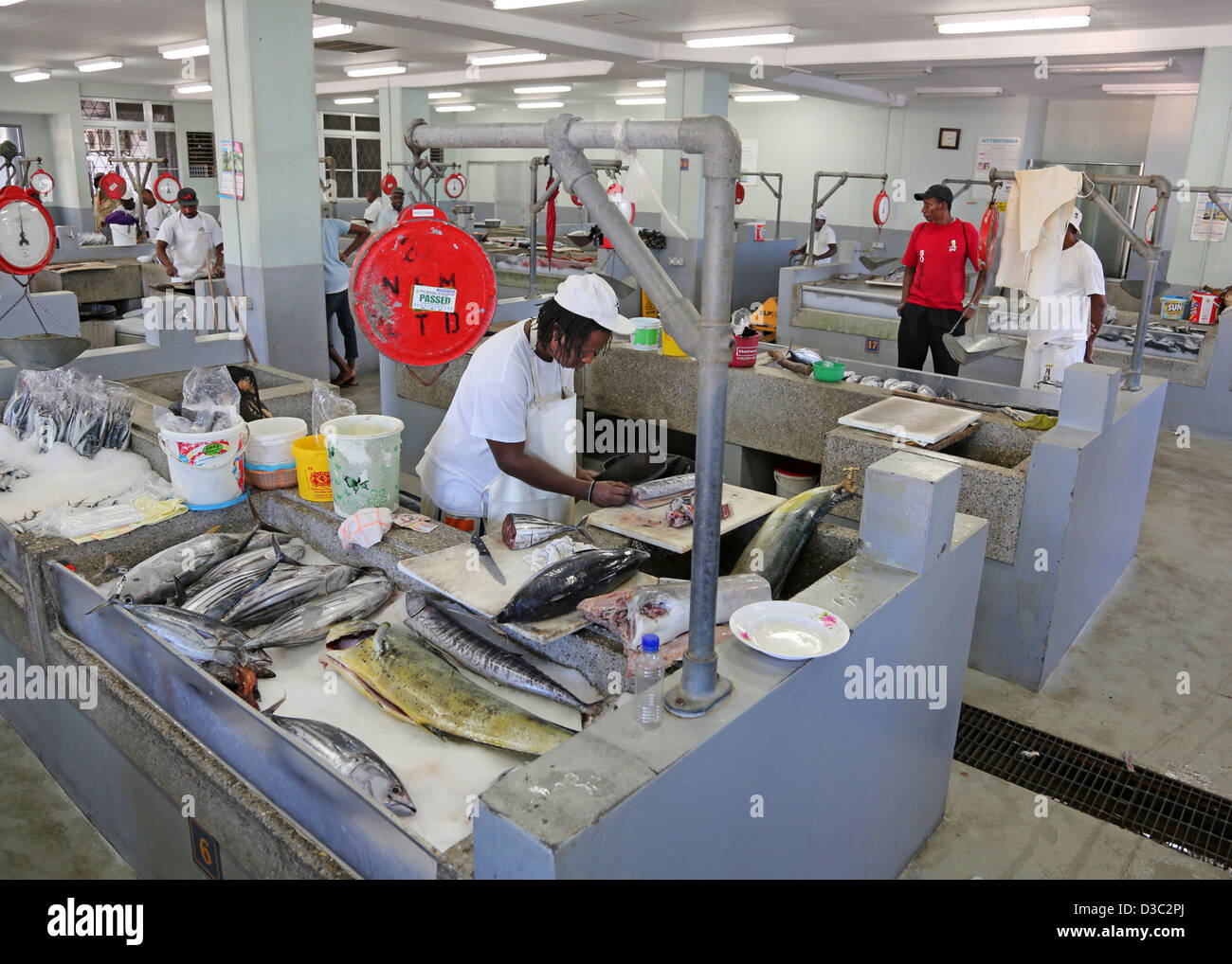 Wet market interior hi-res stock photography and images - Alamy